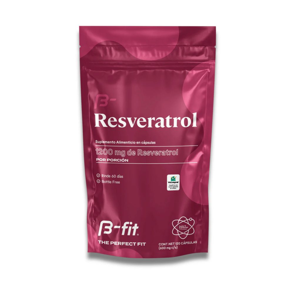 Resveratrol B Fit 120 capsulas • Nutrition Muscle